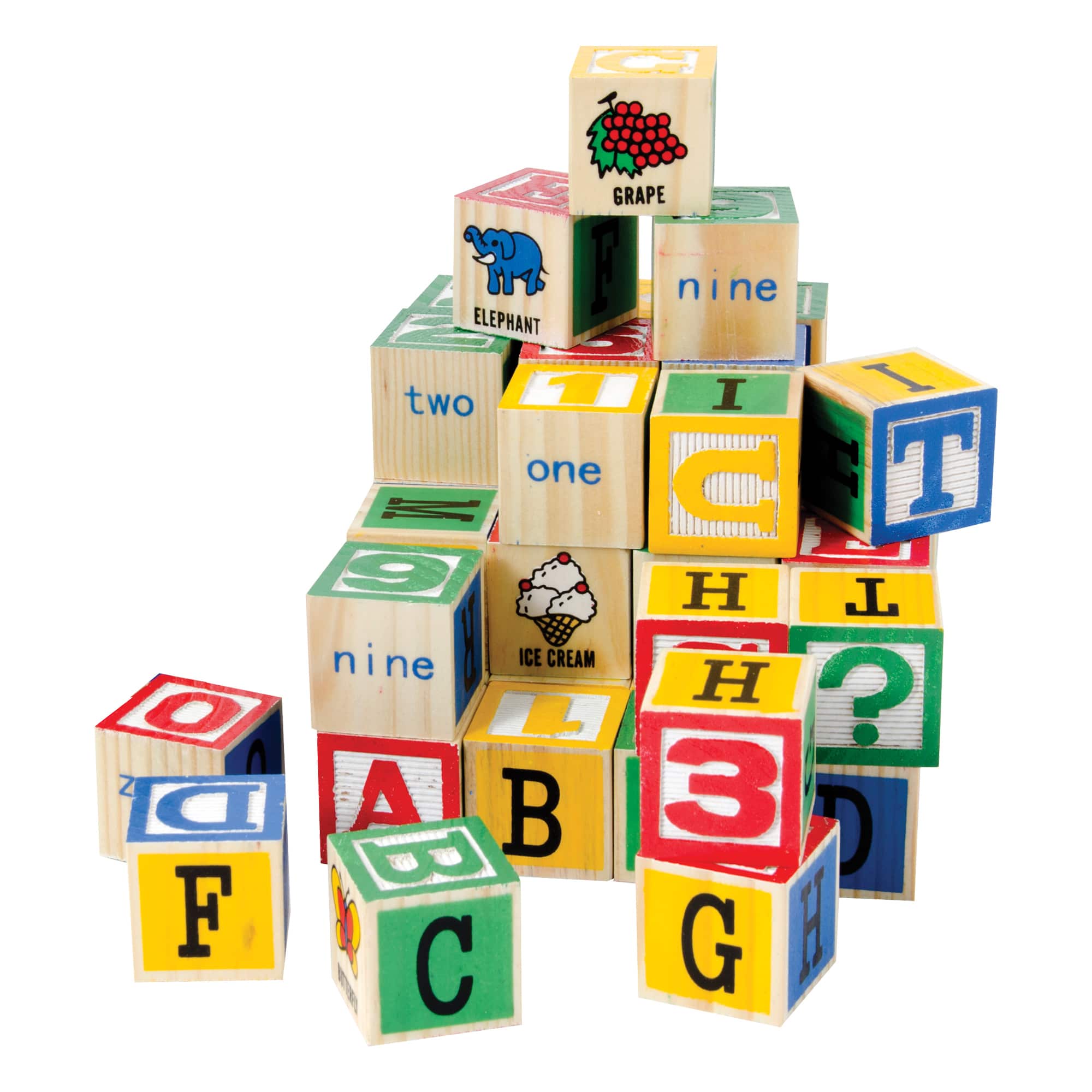 Alphabet Wood Blocks - Schylling