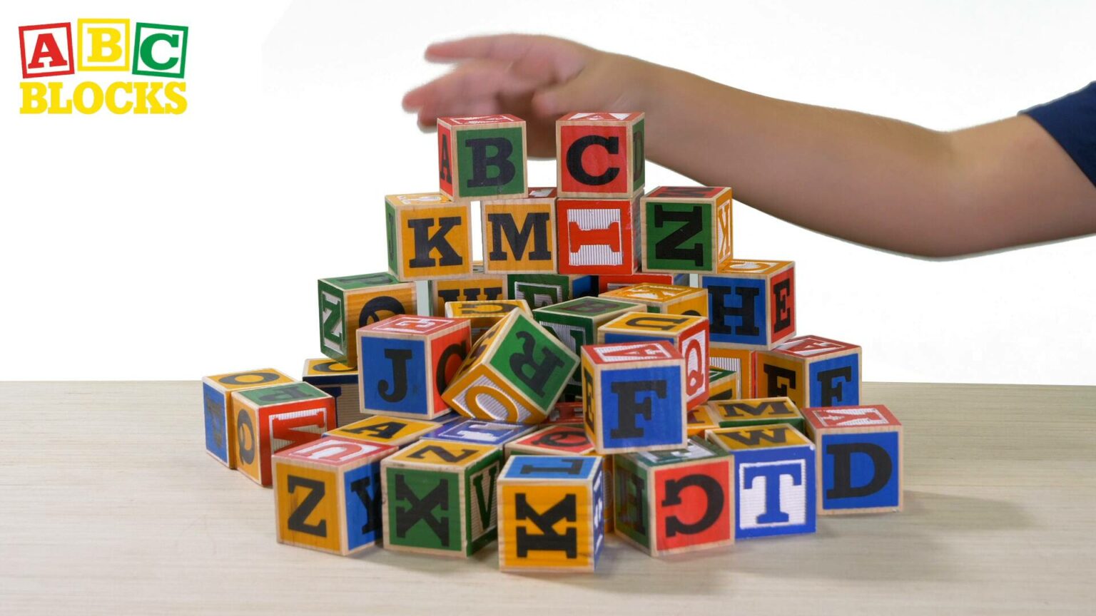Large ABC Wood Blocks - Schylling