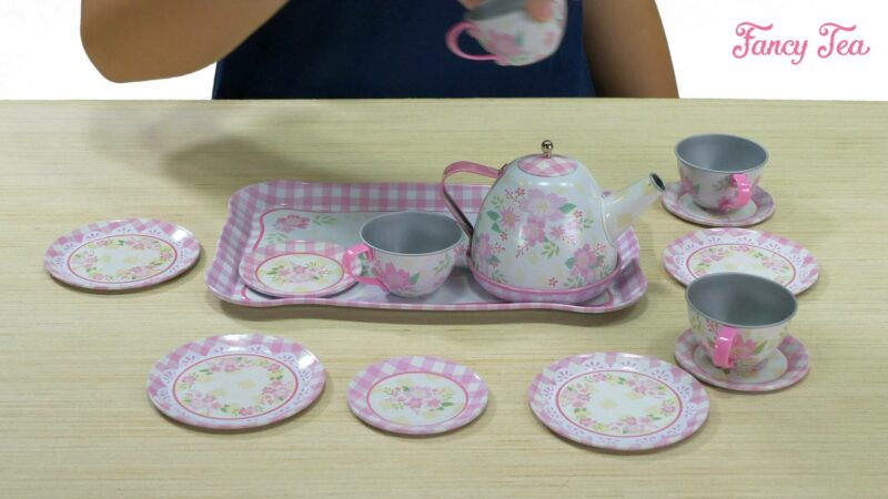 Fancy Tin Tea Set - Schylling
