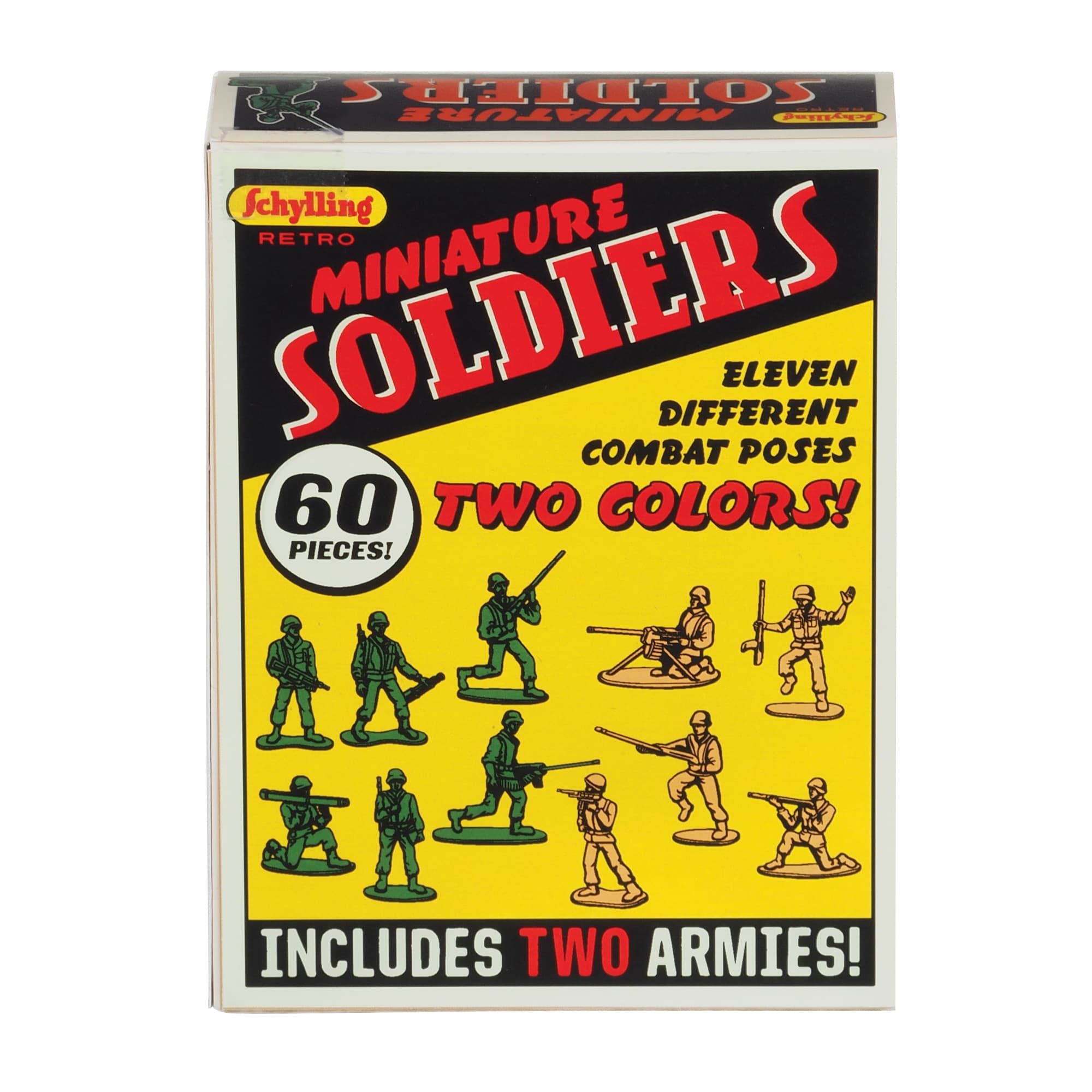 Retro Mini Soldier 60 Pack - Schylling
