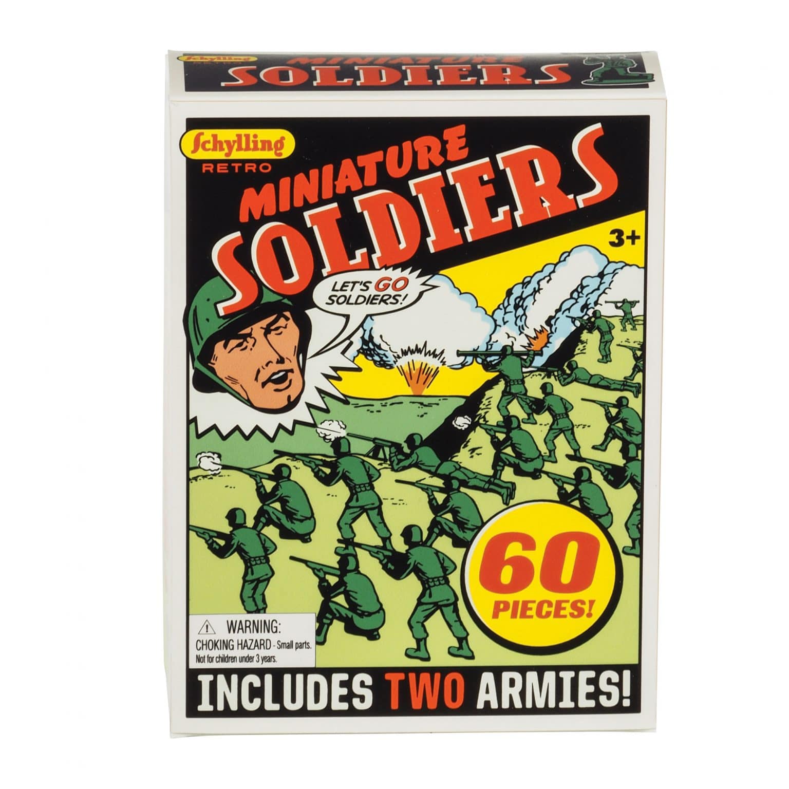 Mini Soldiers | Classic 60-Pack Plastic Army Mini Soldiers