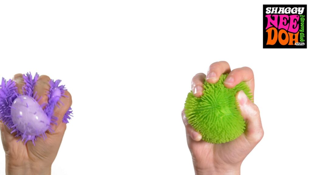 Shaggy NeeDoh® | Furry Sensory Squish Fidget Toy
