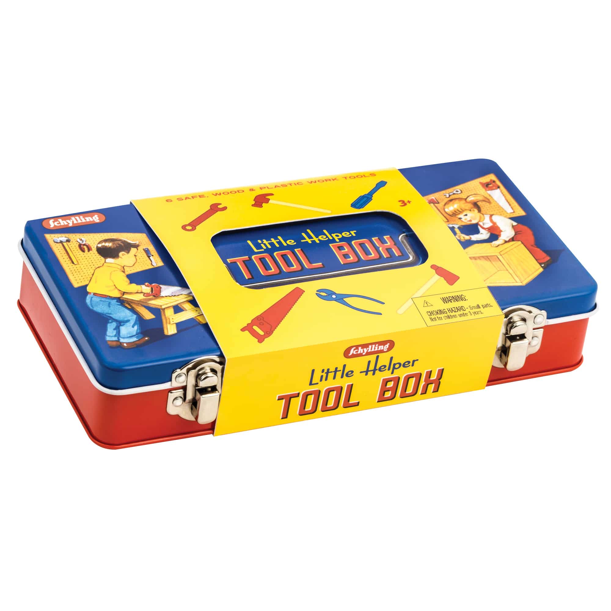 Tin Tool Box with Tools - Schylling