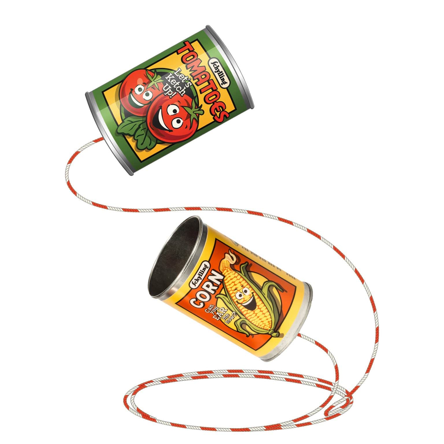 Tin Can Telephone - Schylling