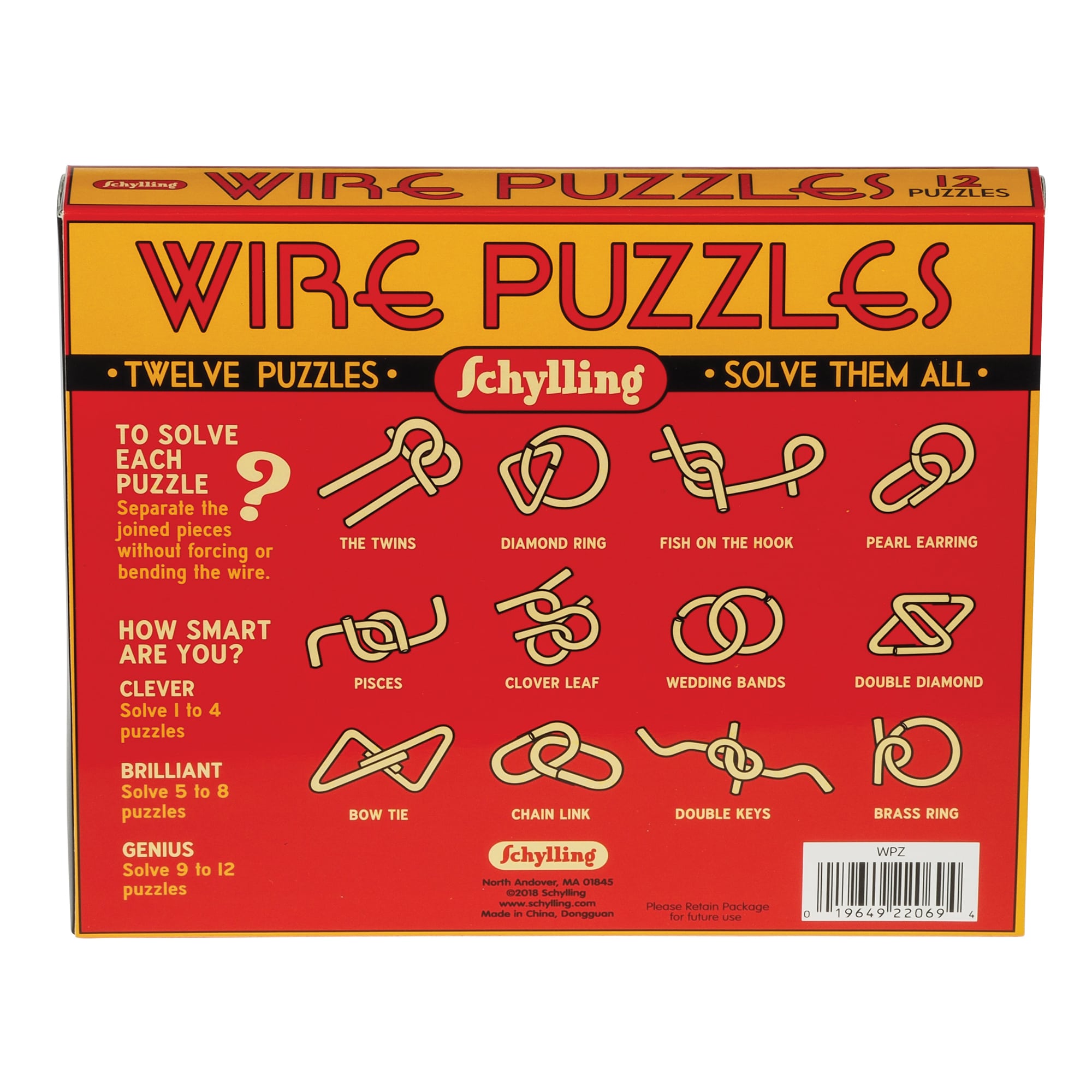 Wire Puzzles - Schylling
