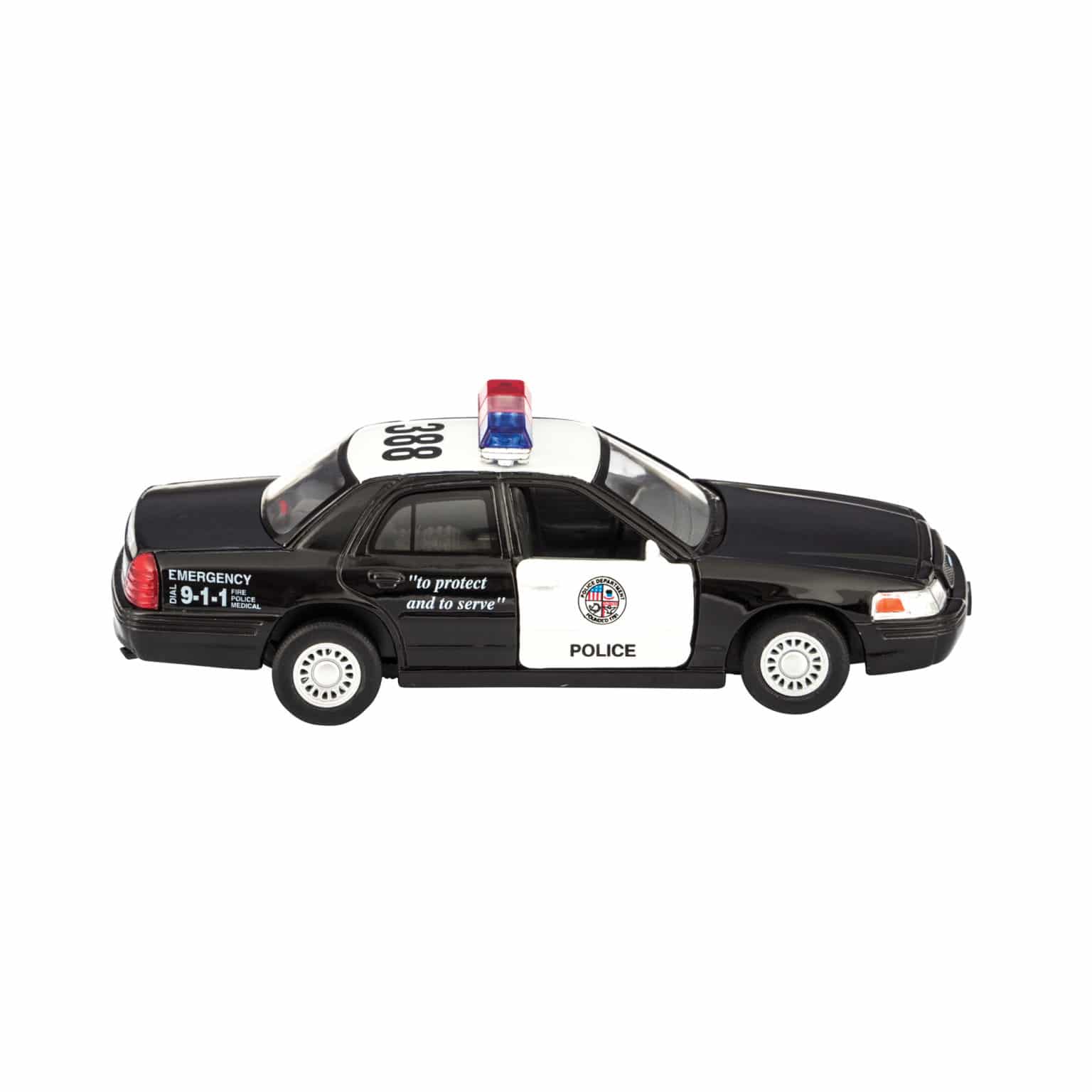 Diecast Police, Pull Back - Schylling