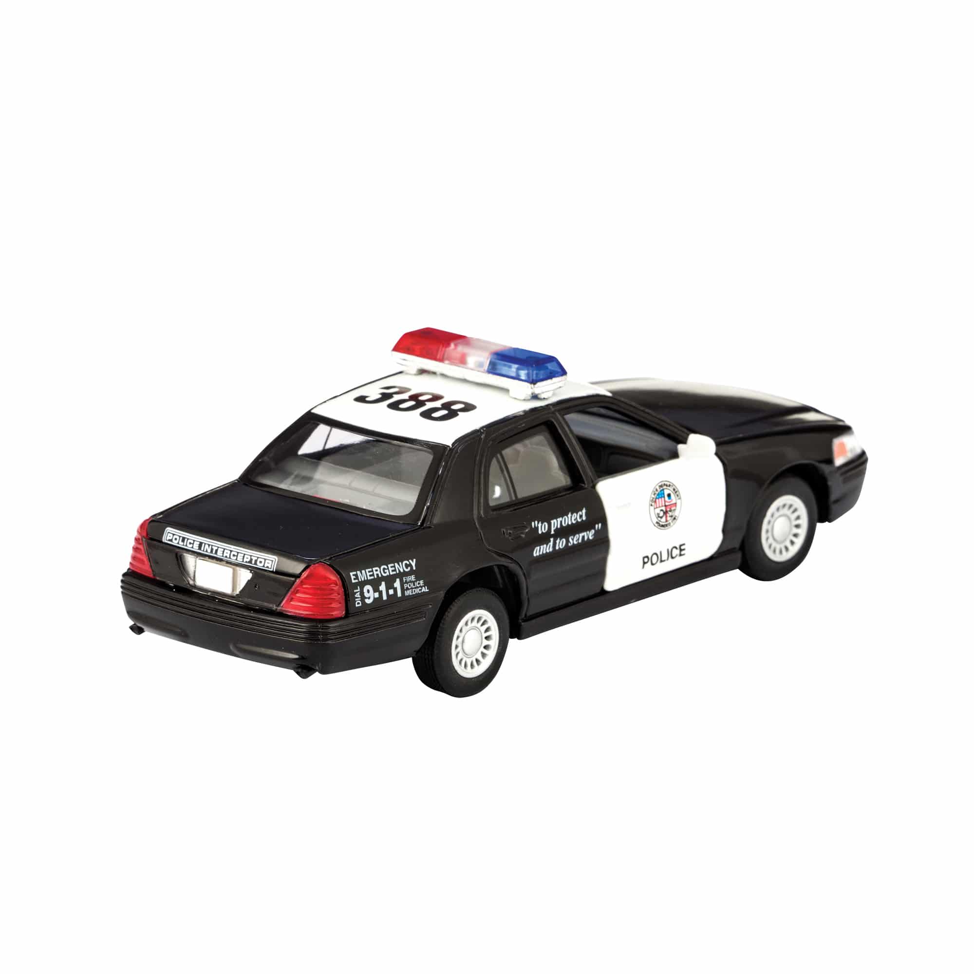 Diecast Police, Pull Back - Schylling