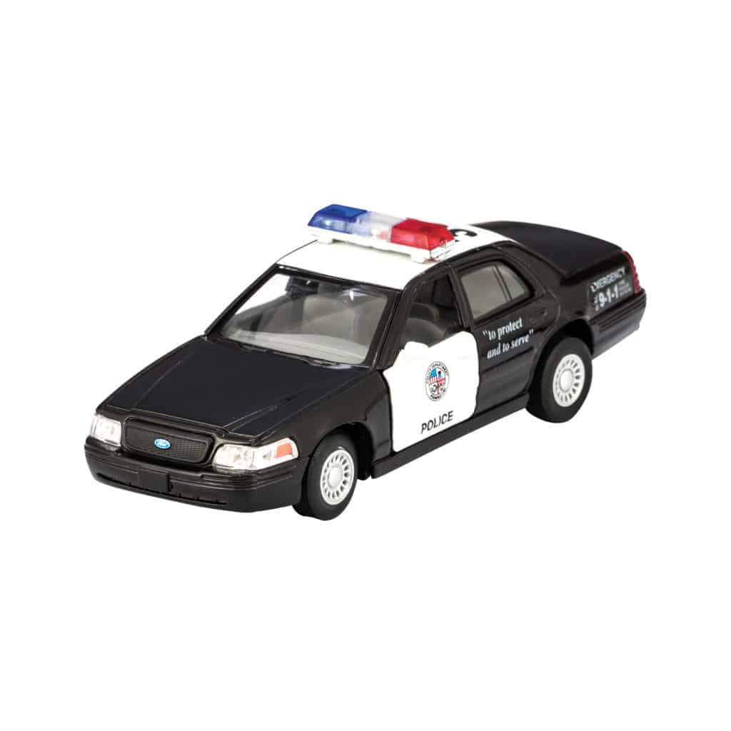 Diecast Police, Pull Back - Schylling