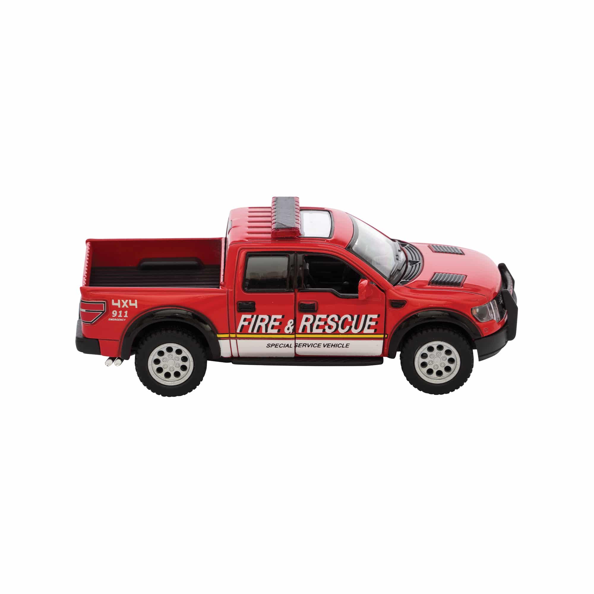 Diecast Raptor Fire-Police Rescue - Schylling