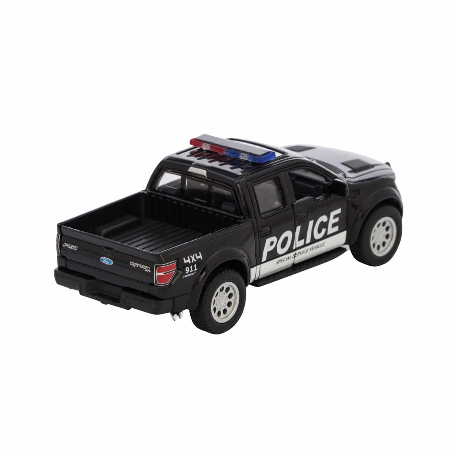 Diecast Raptor Fire-Police Rescue - Schylling