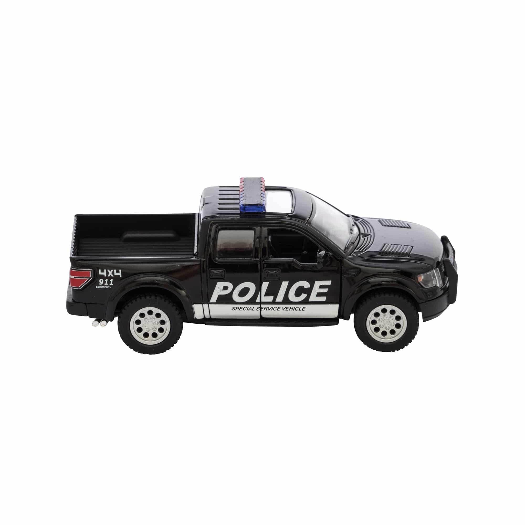 Diecast Raptor Fire-Police Rescue - Schylling