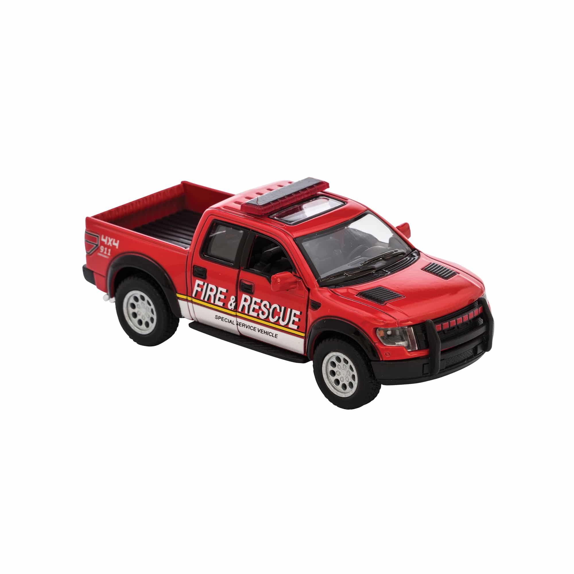 Diecast Raptor Fire-Police Rescue - Schylling
