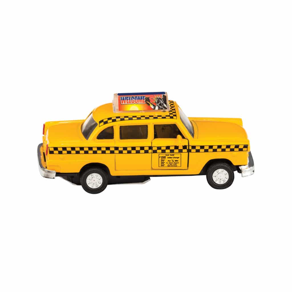 Diecast Taxi, Pull-Back - Schylling
