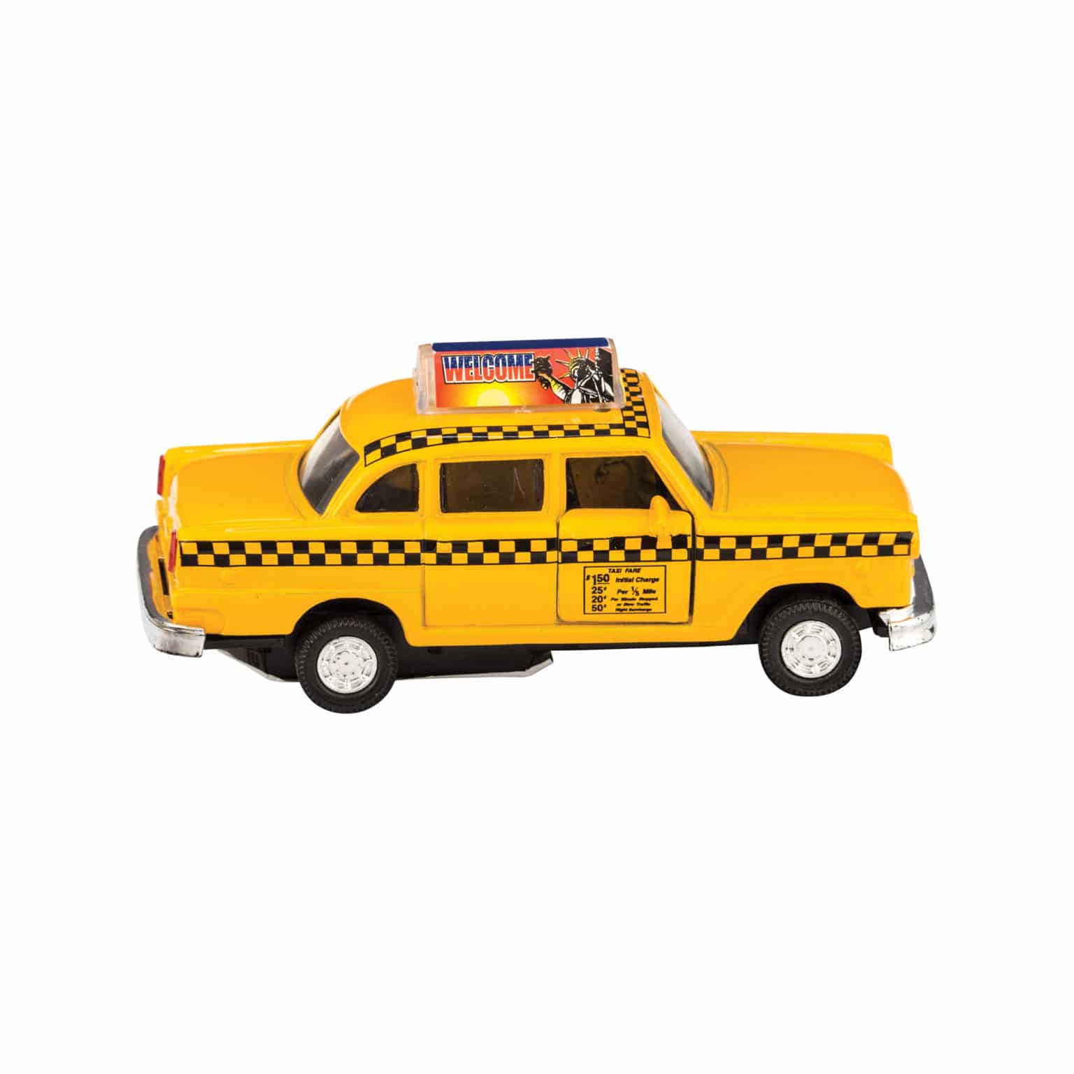 Diecast Taxi, Pull-Back - Schylling