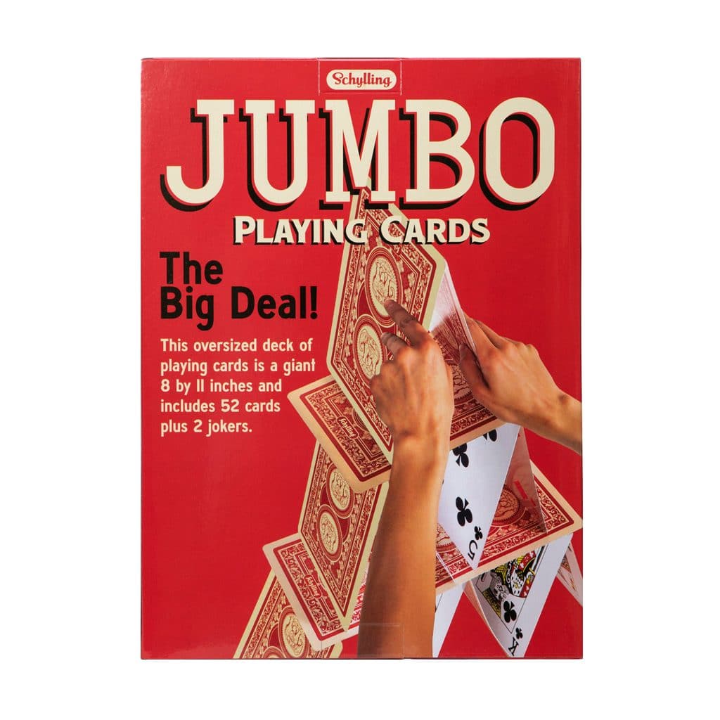 Jumbo Playing Cards - Schylling