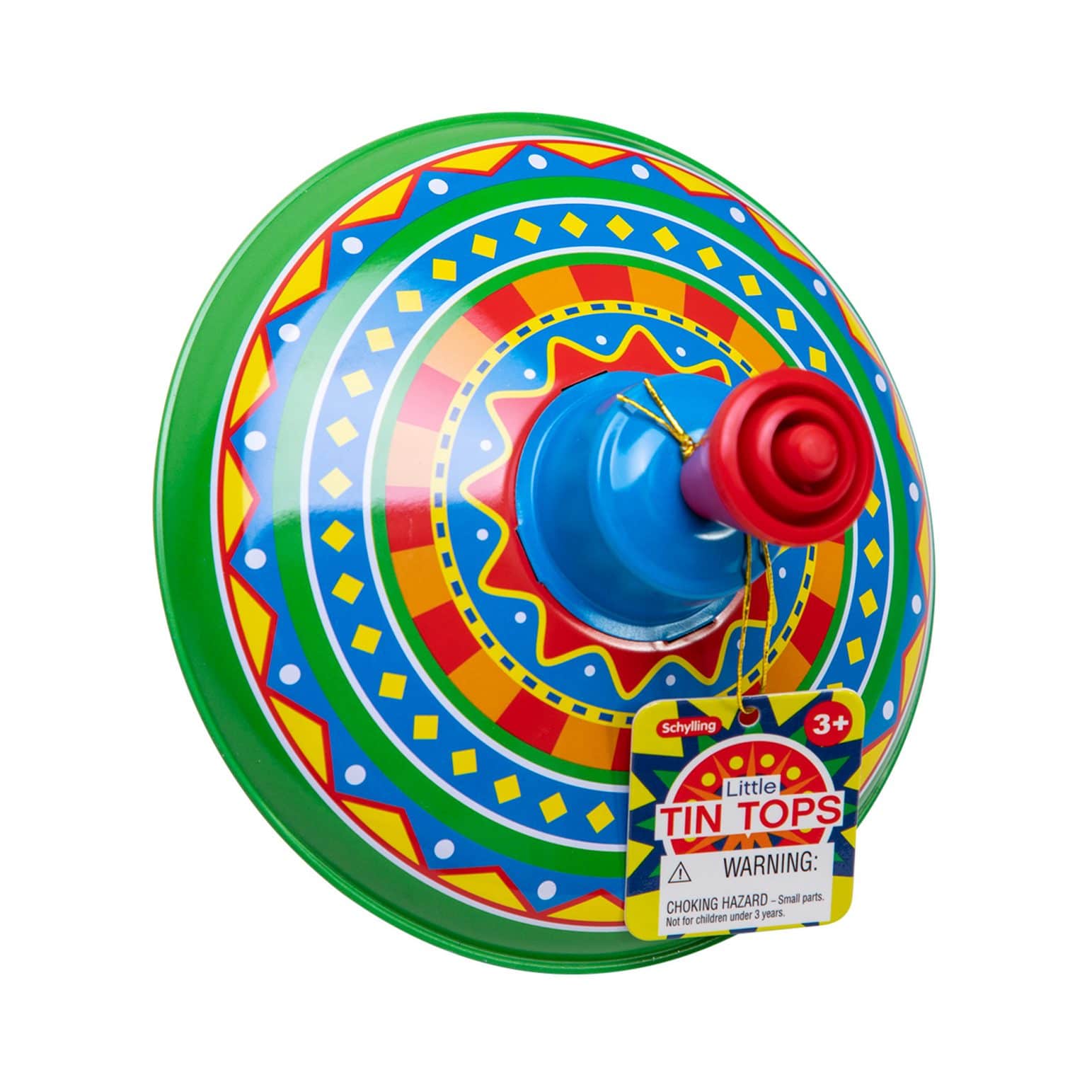 Little Tin Tops | Mini Tin Top Assorted Spinning Toys