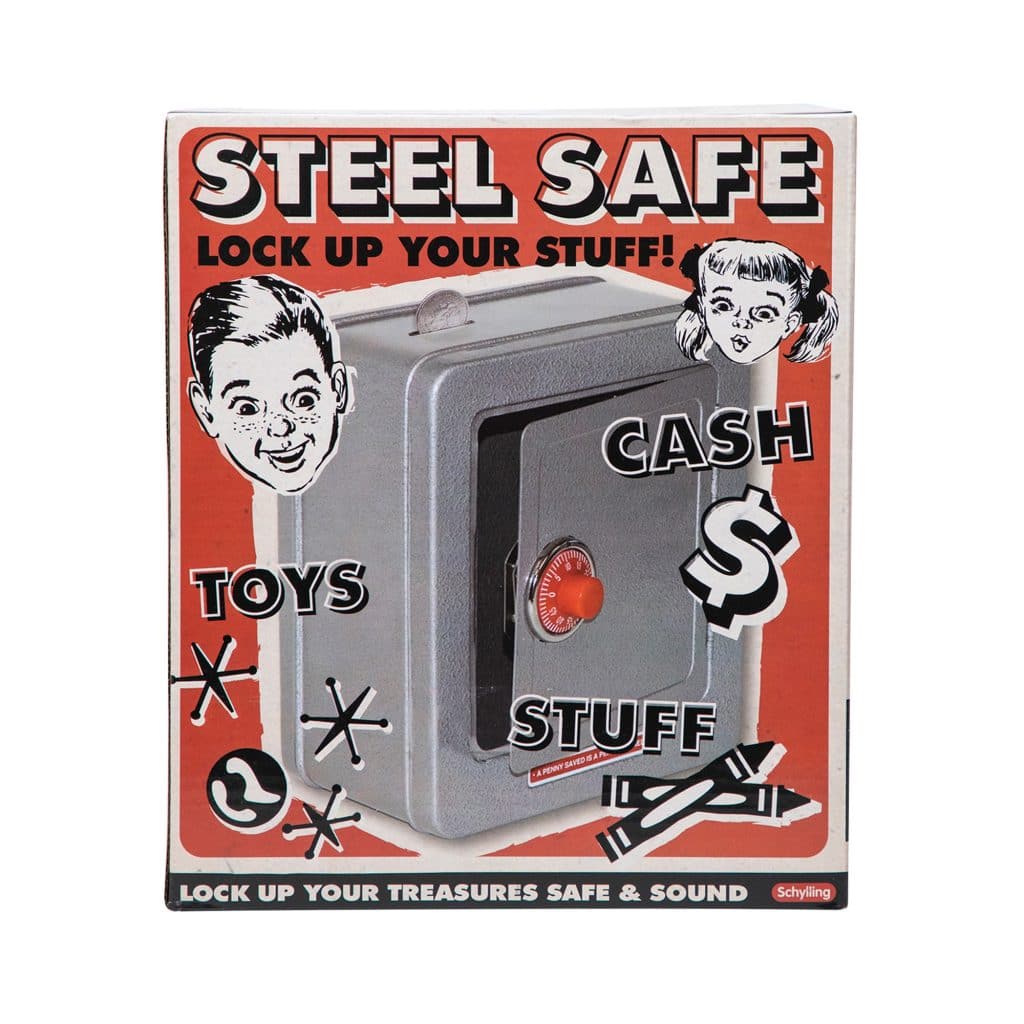 Steel Safe W/ Alarm - Schylling