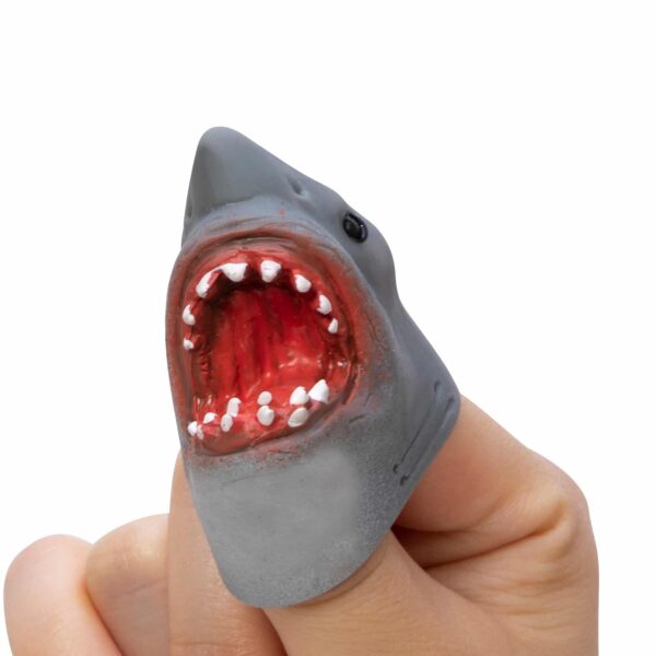 Shark Baby Finger Puppet | Plush Hand Puppet for Kids