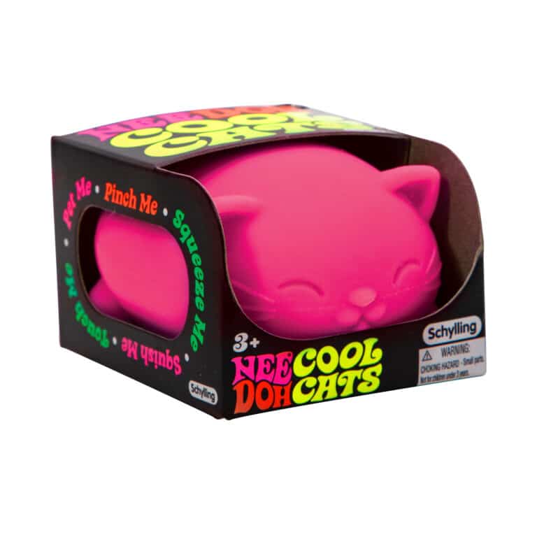 Cool Cats NeeDoh® | Cat-Shaped Sensory Squish Toy