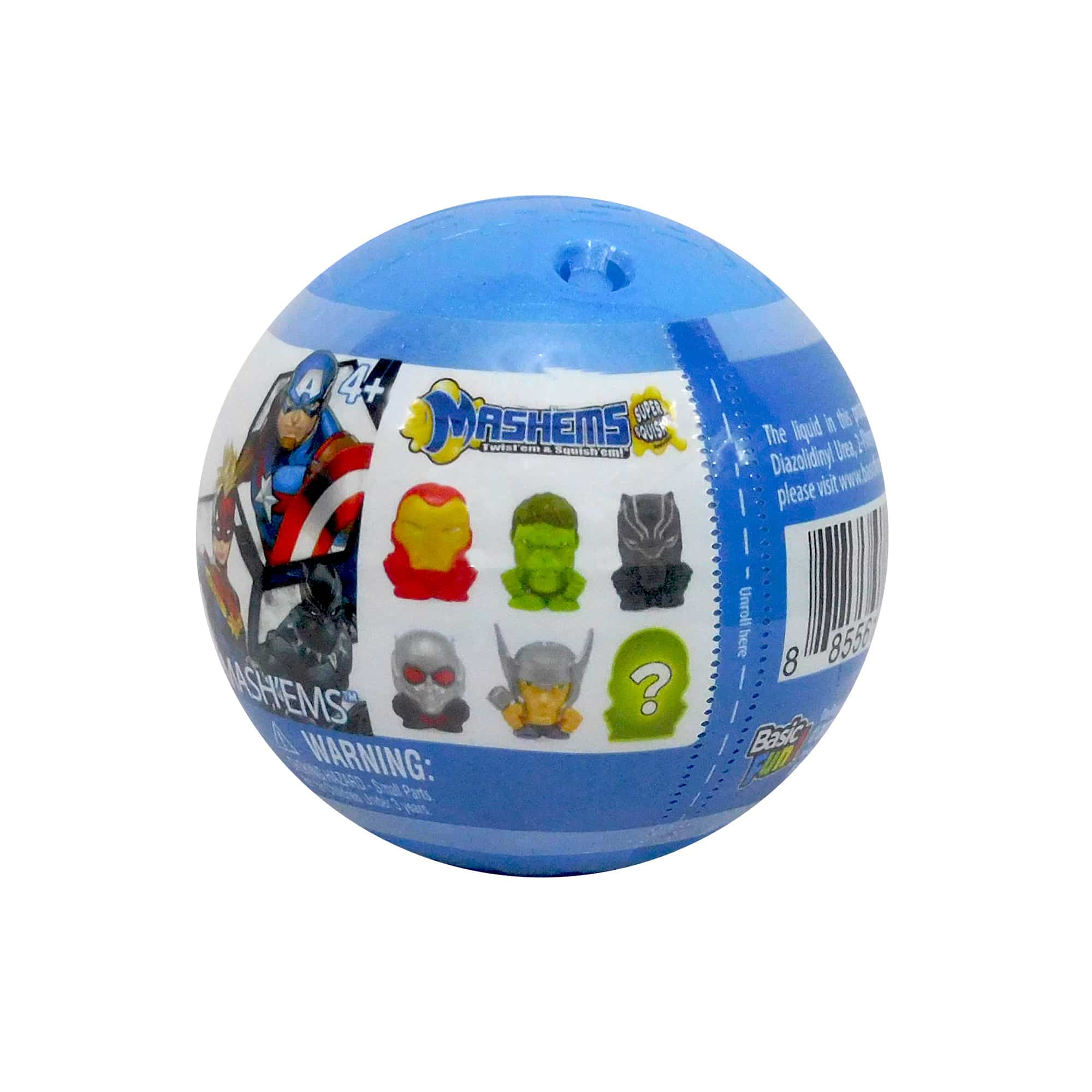Mash'ems® Marvel Avengers | 6 Squishable Collectible Figures