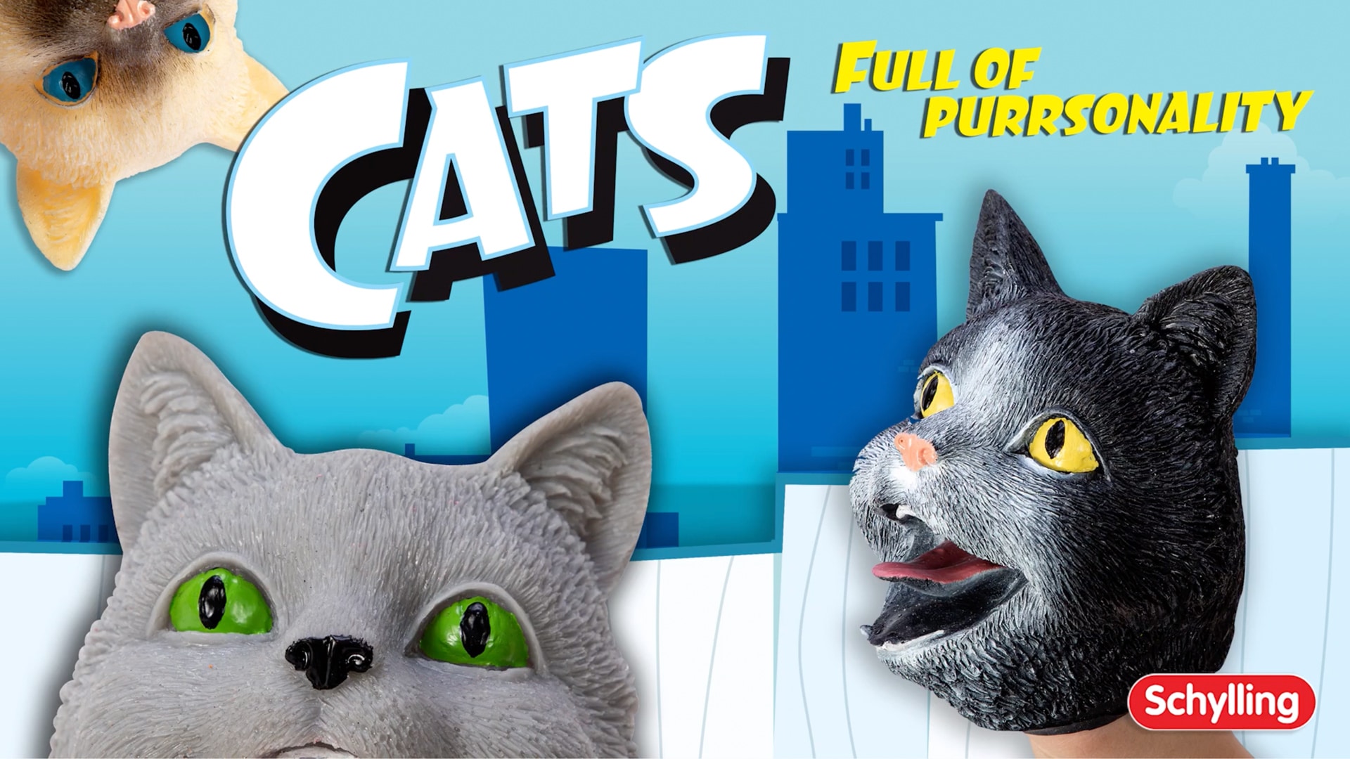 Cat Hand Puppet - Schylling