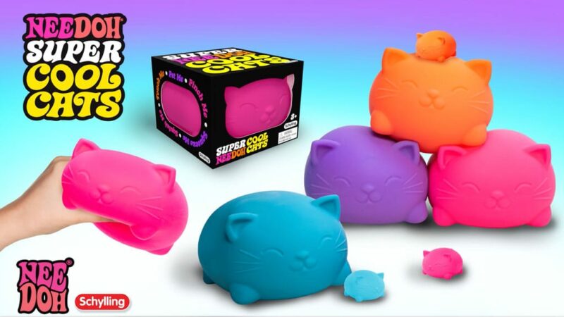Super NeeDoh Cool Cats - Schylling