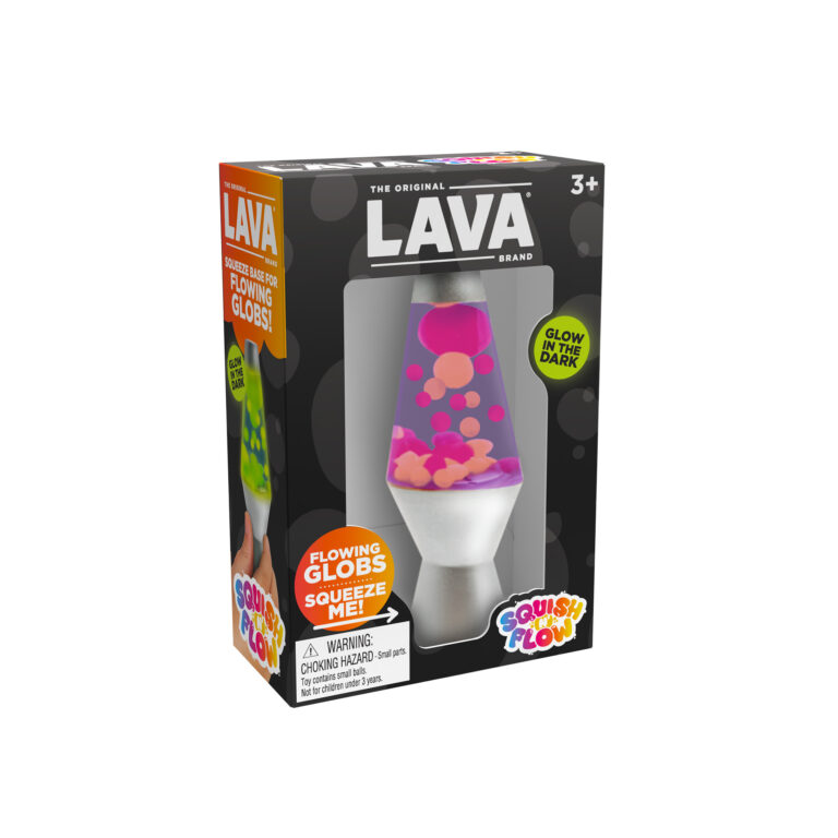LAVA Squish N' Flow - Squeeze and Flow Miniature Lava Lamp Toy