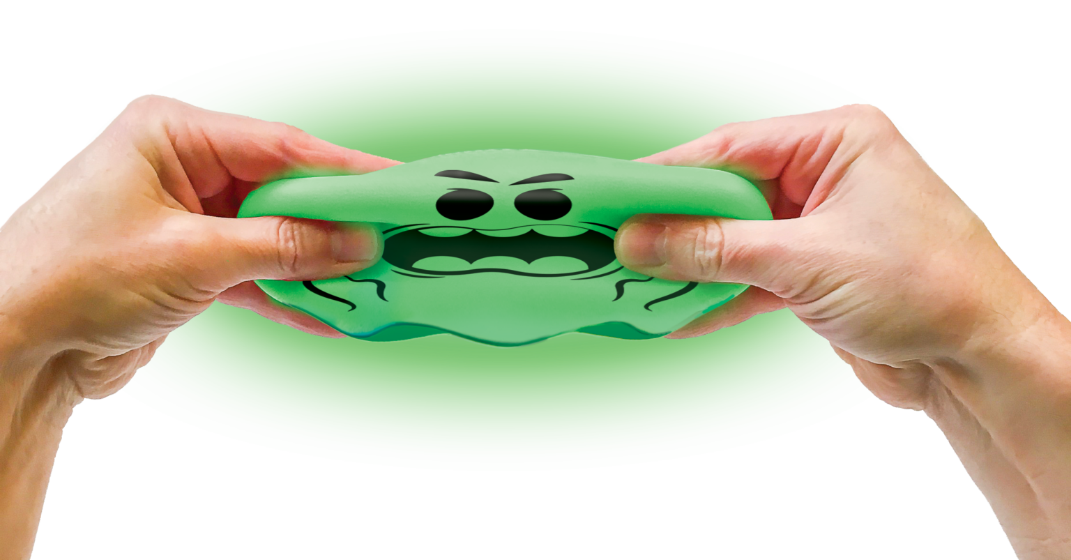 Schylling NeeDoh Glowy Ghost - Sensory Toy with a Satisfying Dough Filling