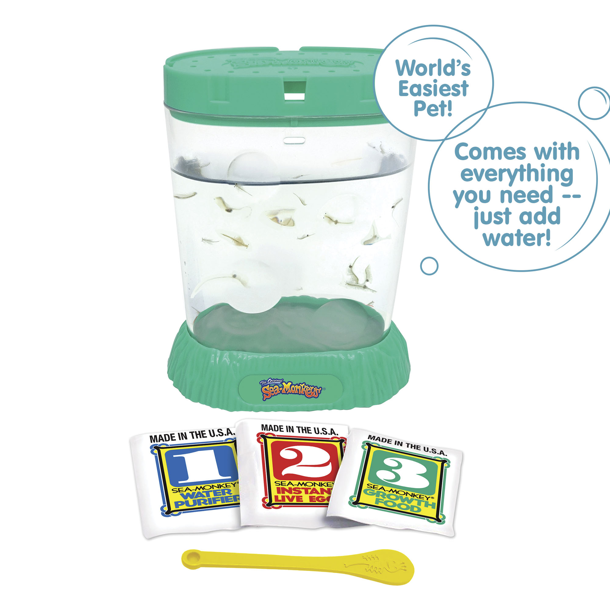 Sea-Monkeys Ocean Zoo - World's Easiest, No-Mess Pet