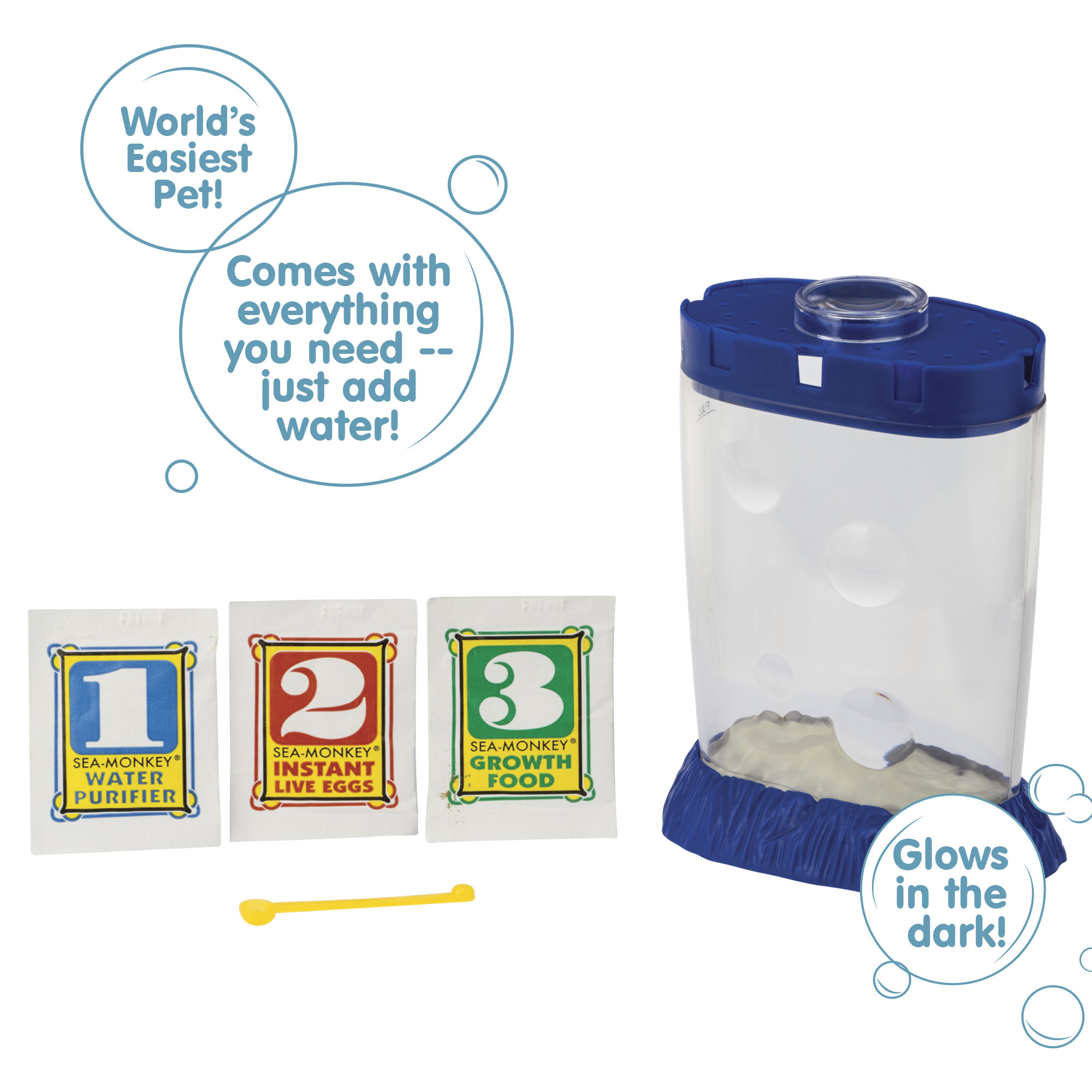 Sea-Monkeys® Magiquarium | Glow-in-the-Dark Aquarium Kit