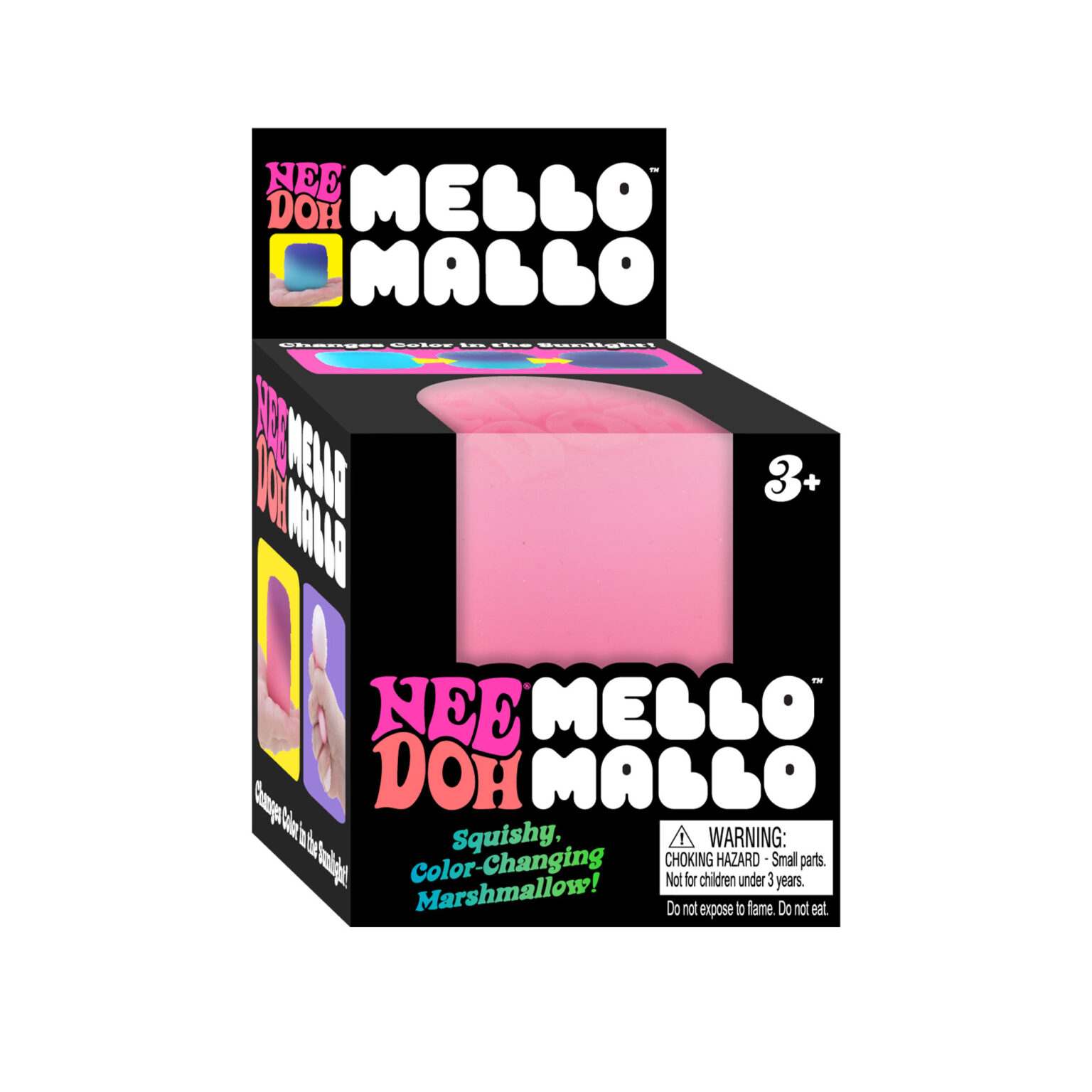 Schylling NeeDoh Mello Mallo - Sensory Toy That Changes Color in the Sun