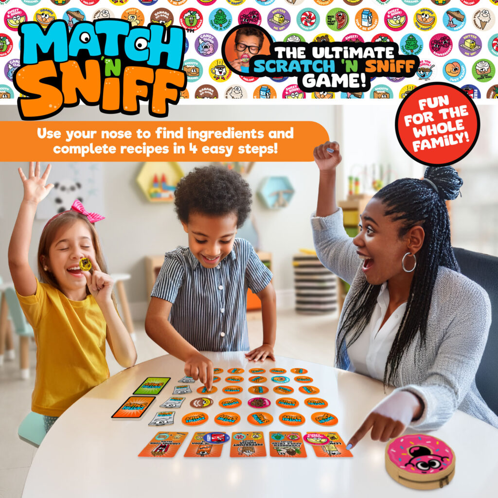 Schylling Match 'N Sniff Sweet & Smelly - Fun Family Matching Game for ...