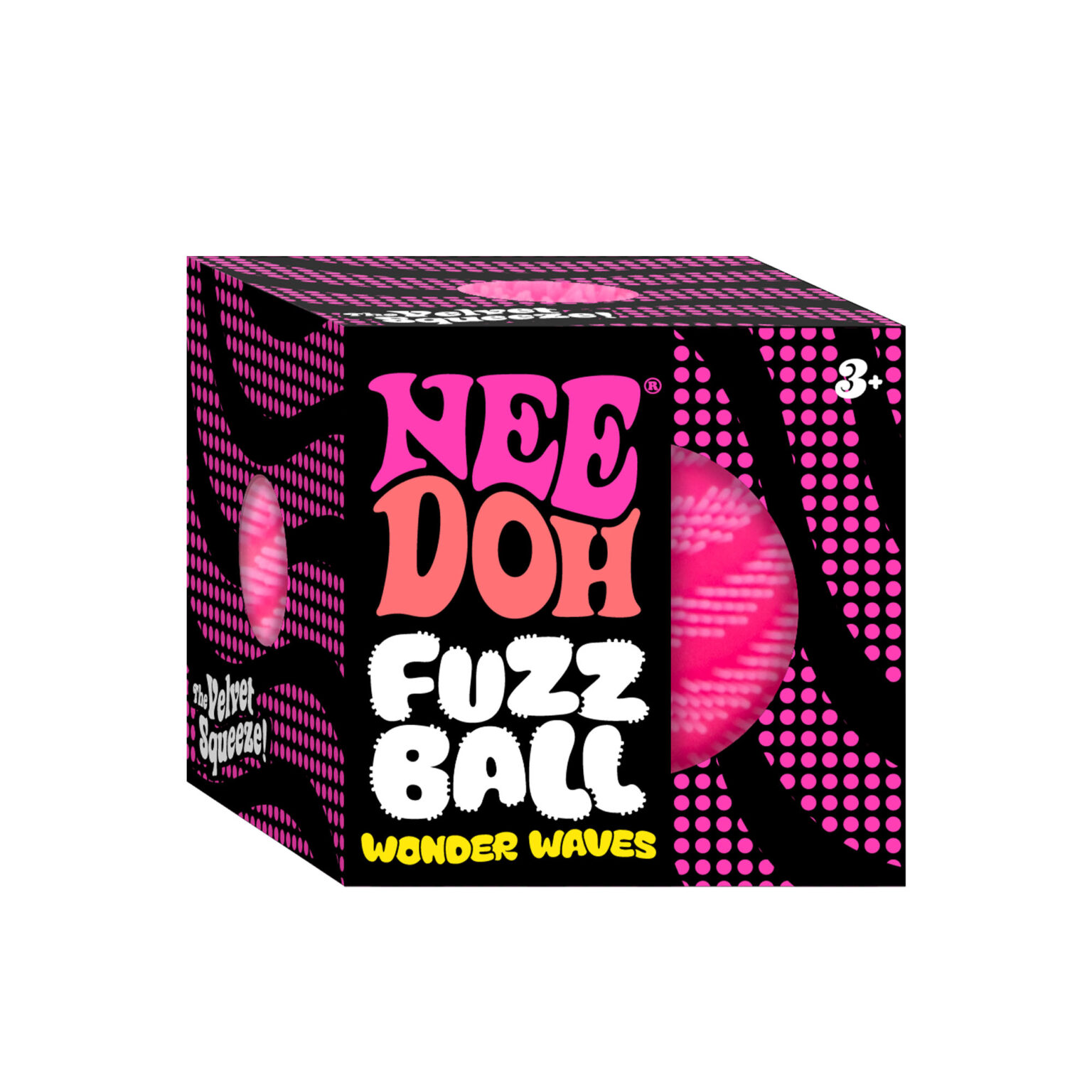 NeeDoh® Fuzz Ball Wonder Waves | Velvet Sensory Squish